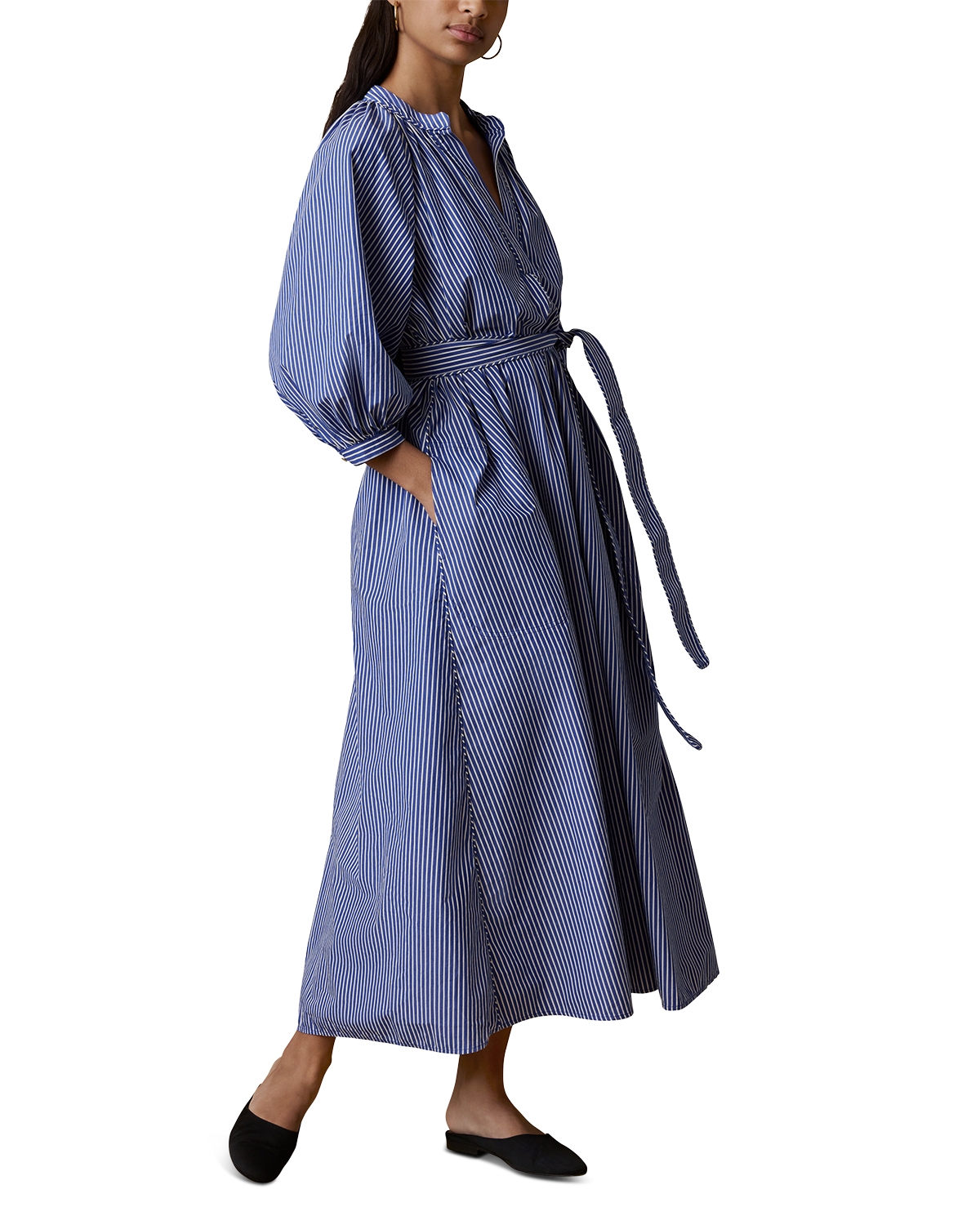 FAHERTY BRAND Faherty Coastal Poplin Kaia Dress
